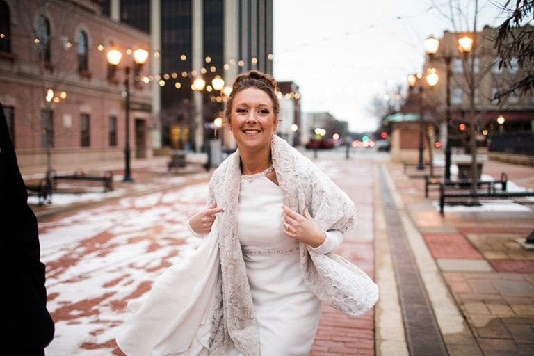 emily + clayton | winter wedding | springfield, il. » Brooke Alaina ...
